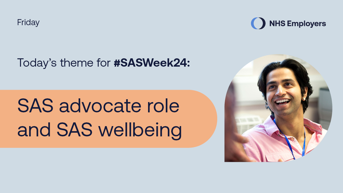 SAS Week 2024 | NHS Employers