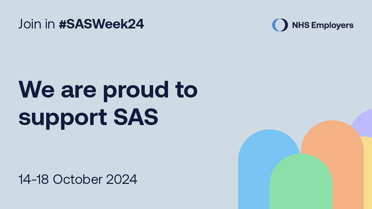 SAS Week 2024 | NHS Employers