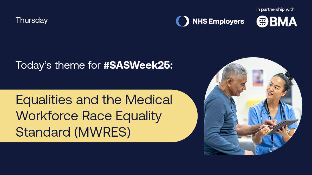 Supporting SAS doctors through equality, diversity and inclusion | NHS ...