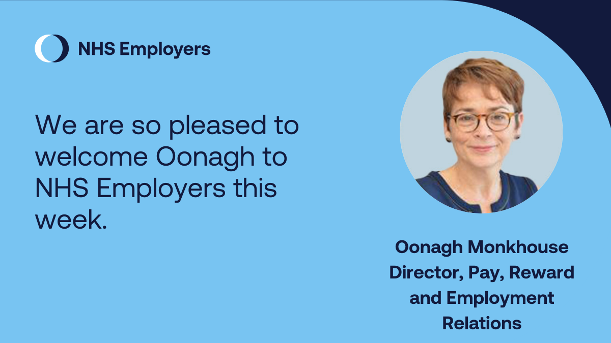 Oonagh Monkhouse joins NHS Employers as director of pay, reward and ...